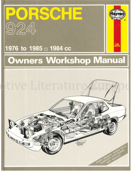 Porsche 924 1976 to 1984 cc Haynes – Ontheroadbooks
