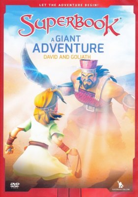Superbook: A Giant Adventure - David And Goliath (DVD) – Ontheroadbooks
