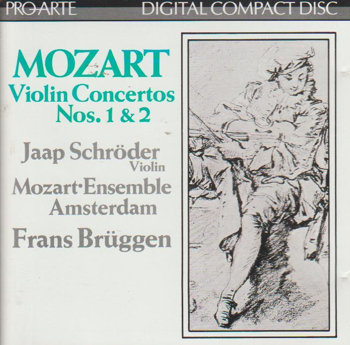 Mozart, Jaap Schroder, Mozart-Ensemble Amsterdam, Frans Bruggen - Viol ...