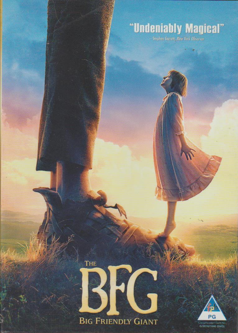 The BFG (DVD) – Ontheroadbooks