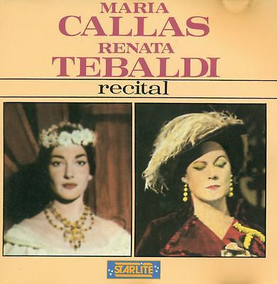 Maria Callas, Renata Tebaldi - Recital – Ontheroadbooks