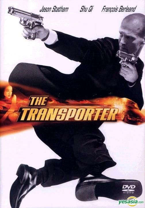 The Transporter (DVD) – Ontheroadbooks