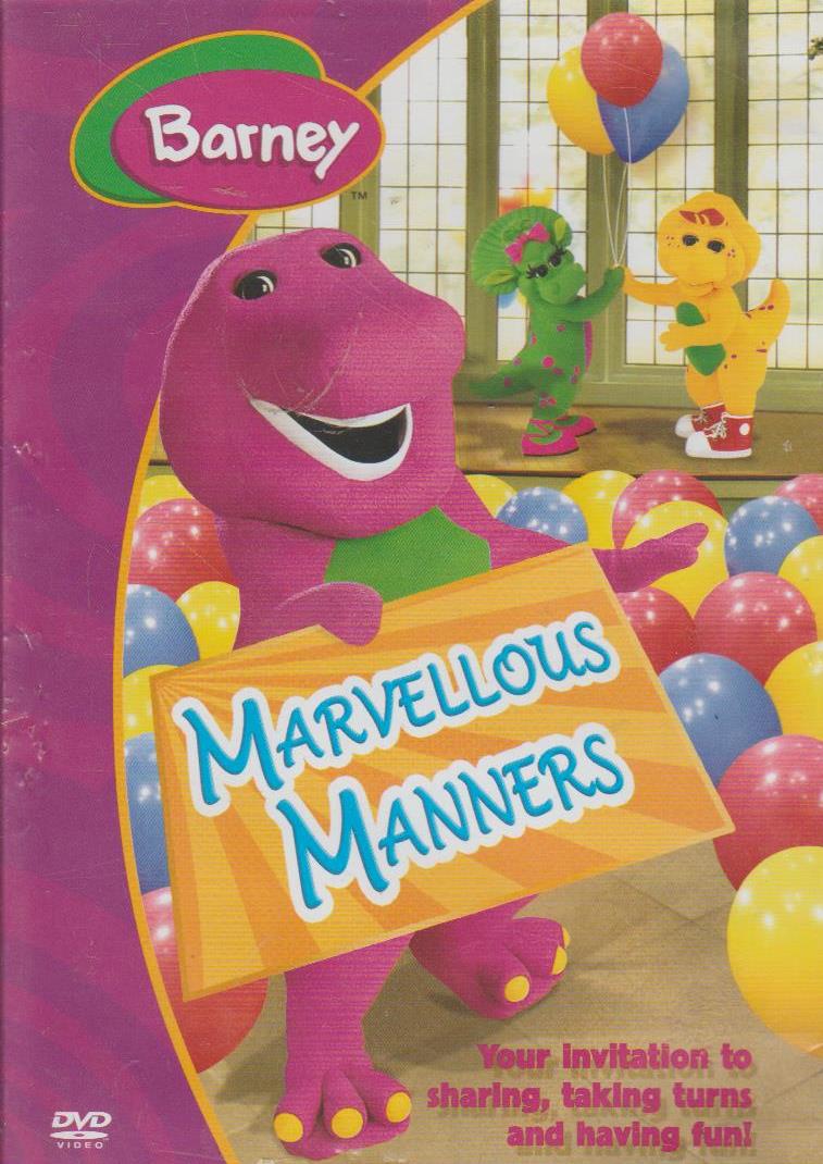 Barney: Marvellous Manners (DVD) – Ontheroadbooks