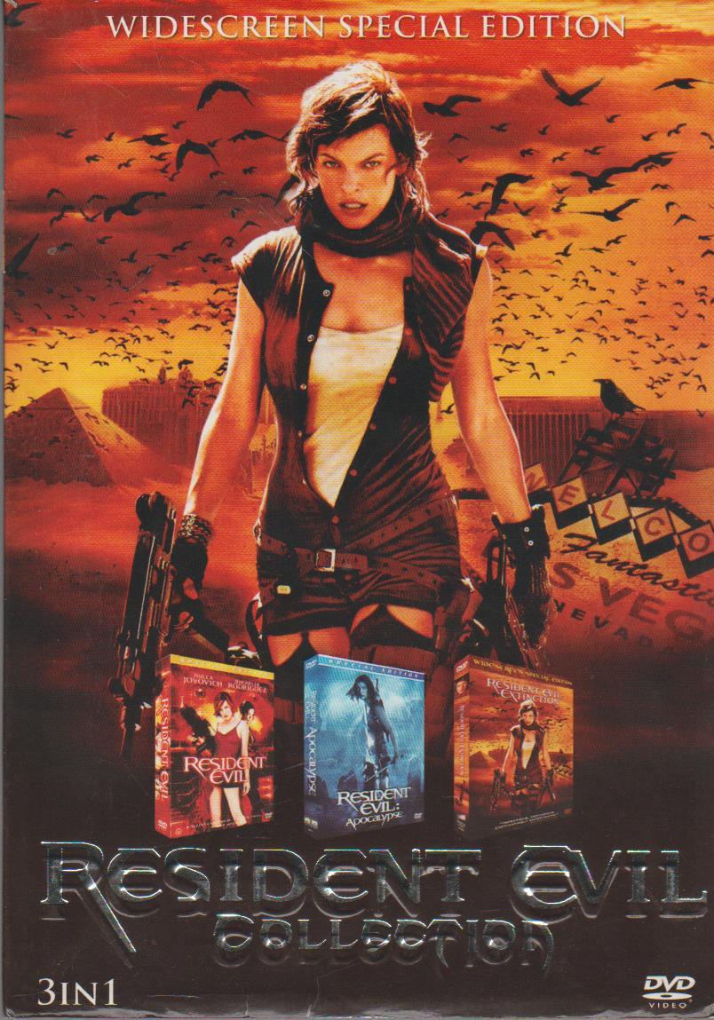 Resident Evil Collection: 3 in 1 (DVD) – Ontheroadbooks